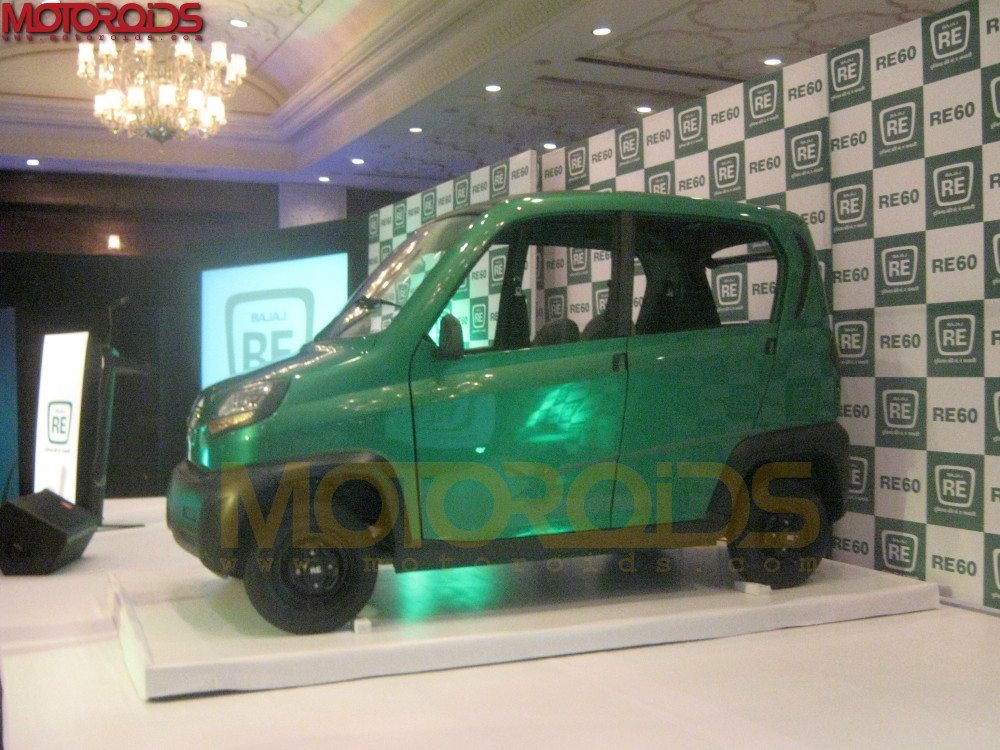 Bajaj wishes to sell 5000 RE60 quadricycles every month | Motoroids