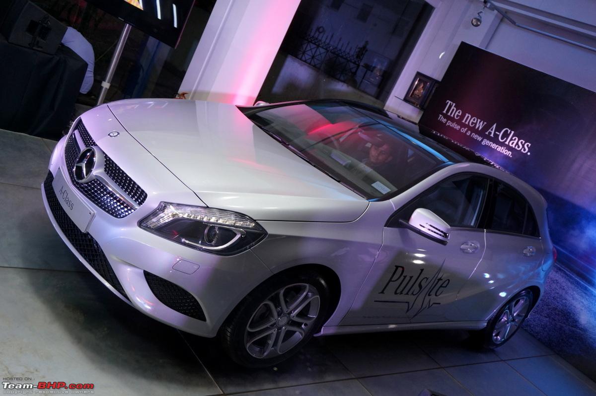 Mercedes A Class unveiled to a select audience in Mumbai. May 30 launch ...