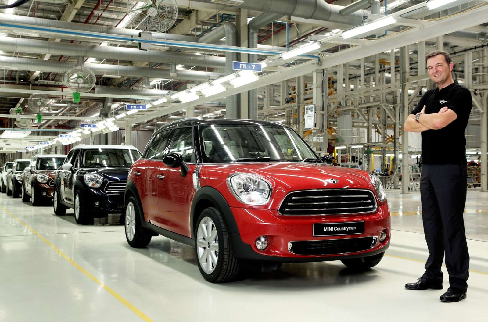 First locally manufactured Mini Countryman rolls off the production ...