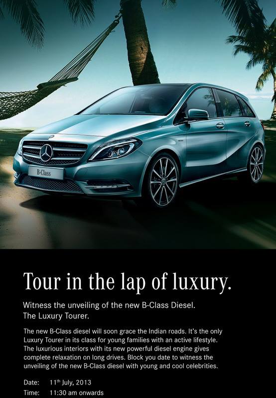 Mercedes Benz B Class Diesel (B180 CDI) India launch today | Motoroids