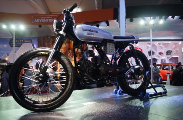 Auto Expo 2014: JC Moto Mahindra Cafe Racer showcased | Motoroids - Part 2