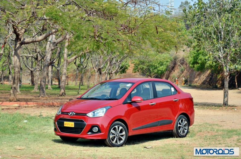 Spied: Hyundai Xcent 20th Anniversary Special Edition model snapped ...