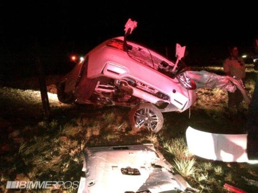 BMW M4 Driver Survives After Horrifying Crash | Motoroids