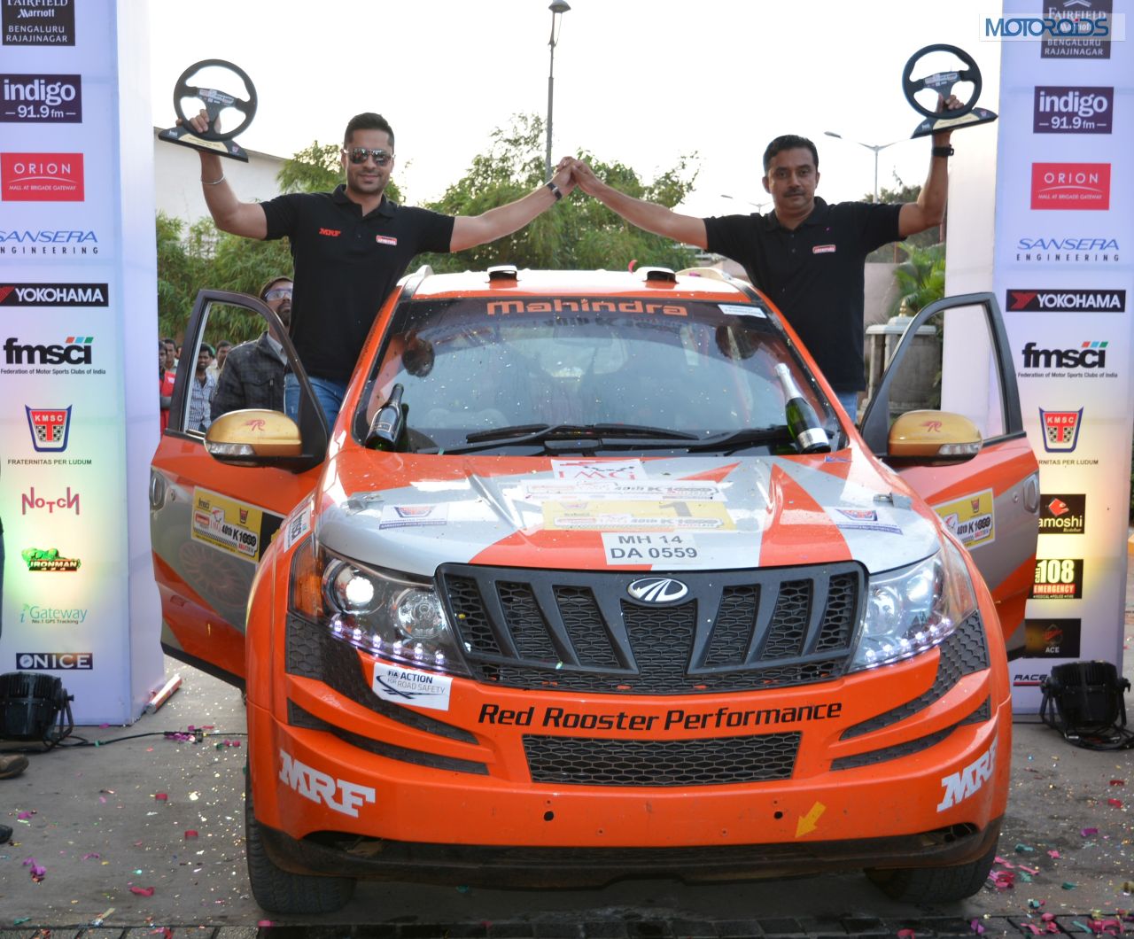 Mahindra Super XUV500 becomes first diesel SUV to win the Indian Rally ...