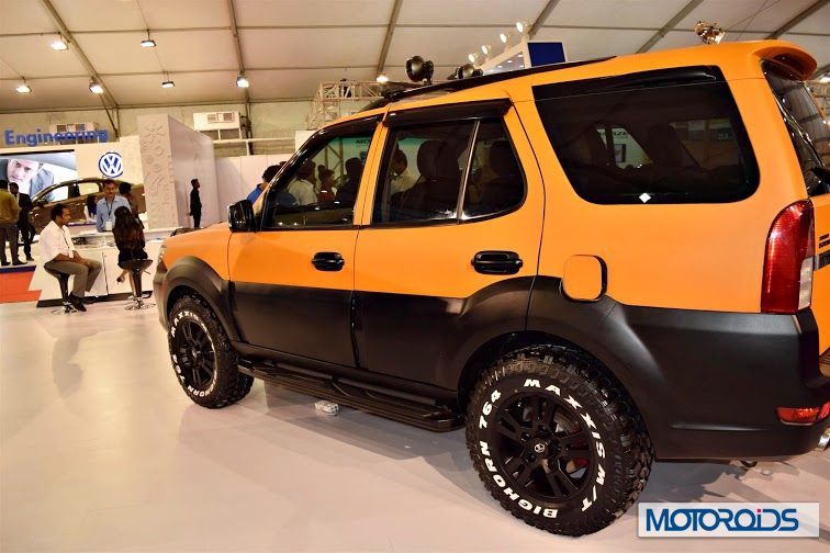 A modified Tata Safari Storme hits! Like it? | Motoroids
