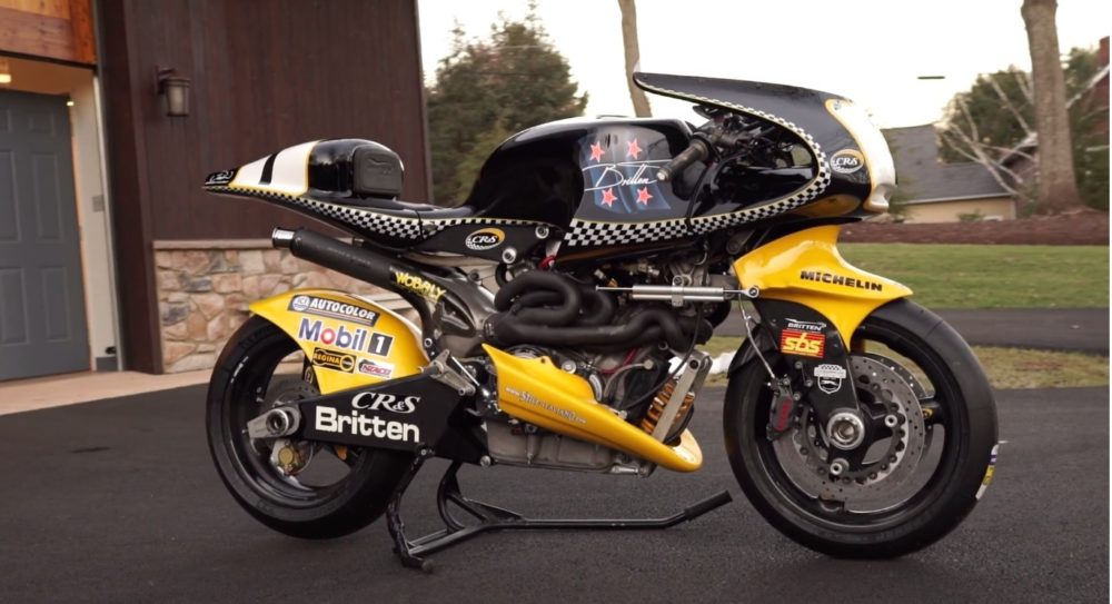 Video: Watch the most special motorcycle in the world being rebuilt ...
