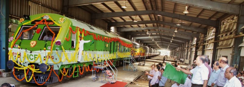 Indian Railways launches the country’s first CNG powered train | Motoroids