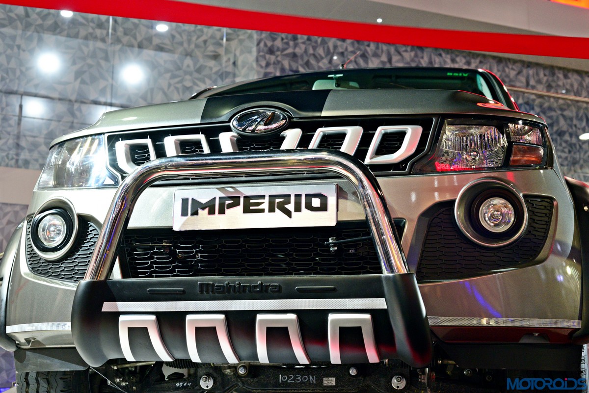 Auto Expo 2016: Modified Mahindra Imperio Double Cab Variant shakes off ...