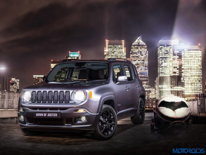 Limited edition Jeep Renegade Dawn of Justice celebrates Batman v ...