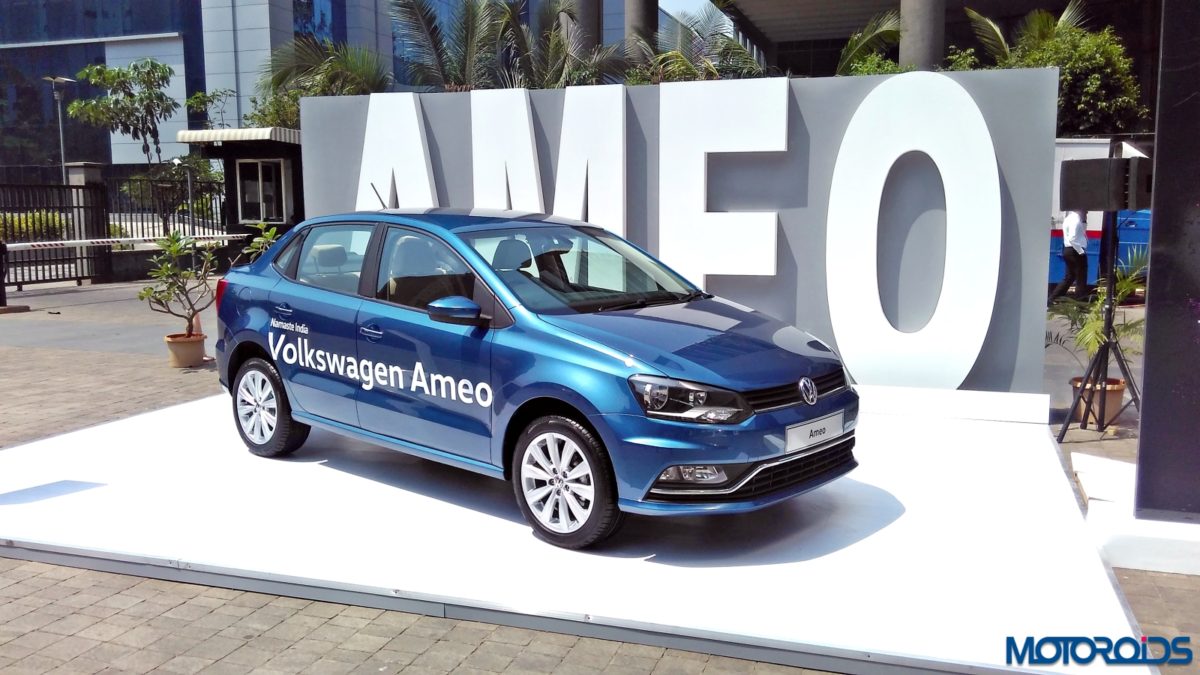 Volkswagen Ameo Image Gallery: Details, exterior and interior shots ...