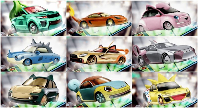 What if Pokemon characters were cars? | Motoroids