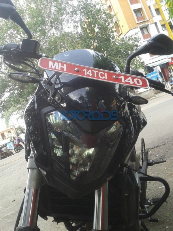SPIED: Bajaj Pulsar CS 400 non-ABS variant spotted days ahead of launch ...