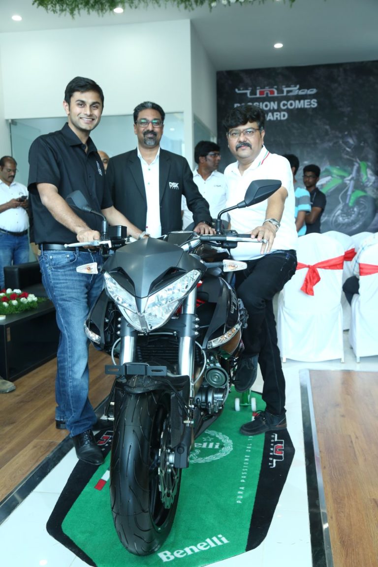 DSK Benelli inaugurates its first showroom in Vijayawada, Andhra ...