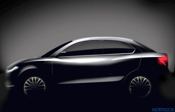 Here’s The First Official Sketch Of The All-New Maruti Suzuki Dzire ...