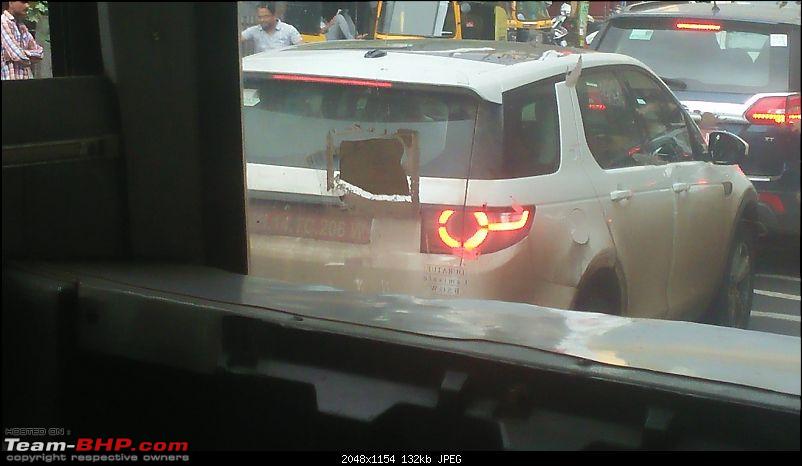 Upcoming Tata Q501 SUV caught testing in Land Rover Discovery’s clothes ...