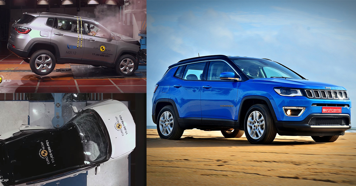 Jeep Compass Scores Five-Star EuroNCAP Rating : Complete Report And ...