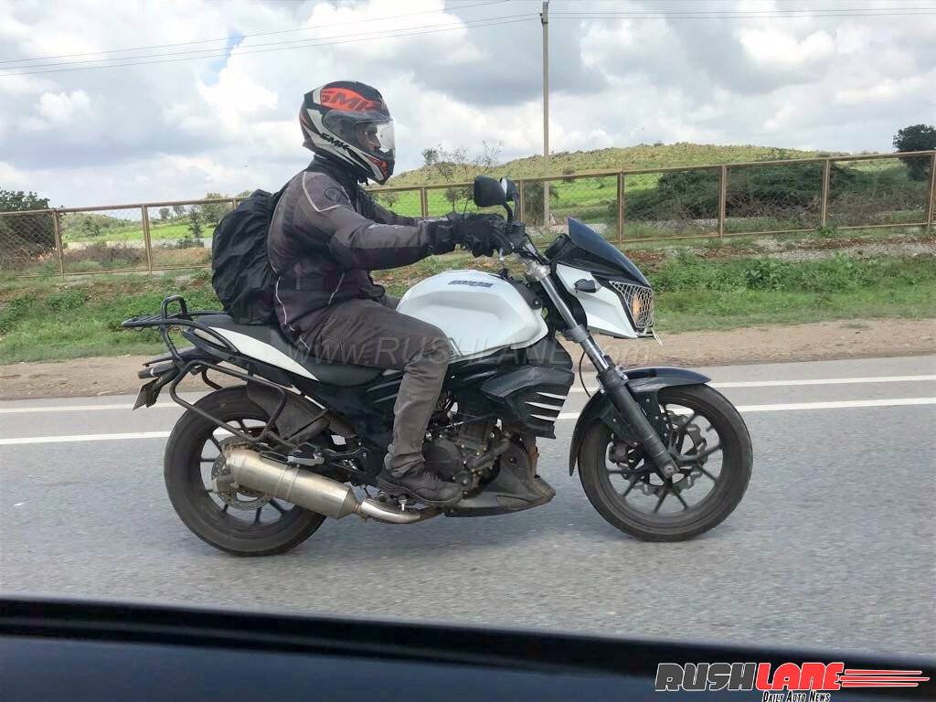 Budget Mahindra Mojo Spied; Test Mule Sports Optional Accessories ...
