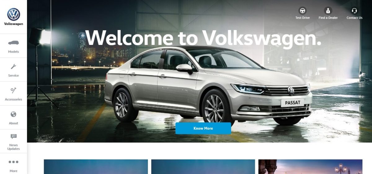 Volkswagen Revamps its India Website | Motoroids
