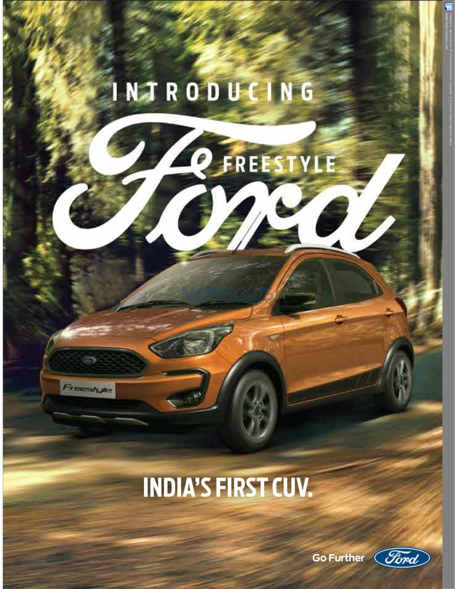 Ford Freestyle Variants And Features List Revealed | Motoroids