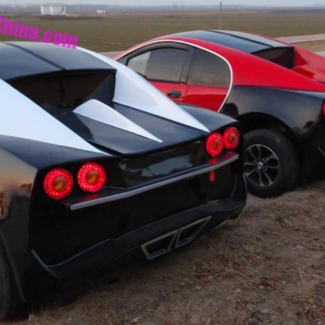 Chinese Replica Of Bugatti Chiron Cannot Go Faster Than 50 kmph | Motoroids