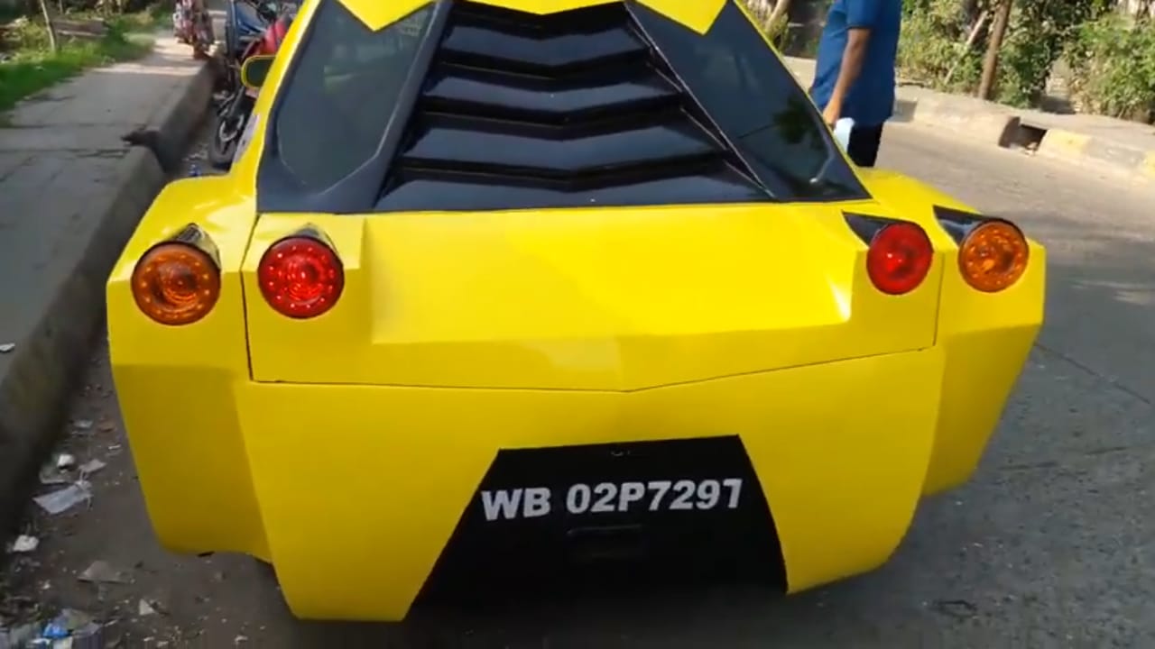 This Modified Maruti Esteem Journeyed From Midnapore To Maranello ...