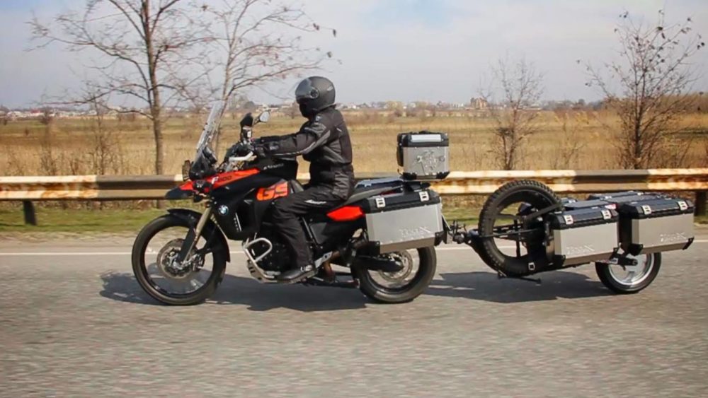 This Motorcycle Trailer Appears To Be The Perfect Accessory For Your ...
