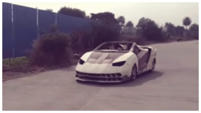 Honda City Modded Into a Lamborghini Centenario | Motoroids
