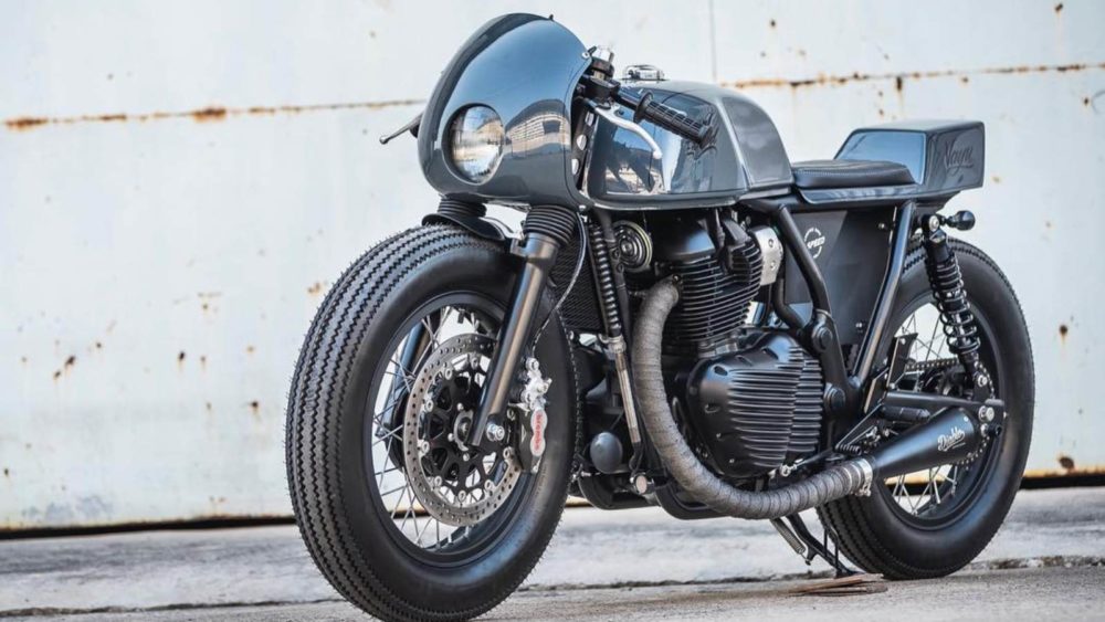 This Custom Royal Enfield Continental GT 650 Is Inspired By The Wind ...