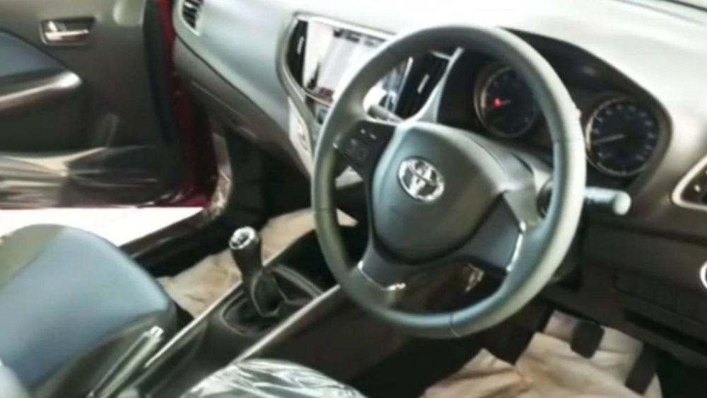 Toyota Glanza Interior Details Revealed In A New Spy Video | Motoroids