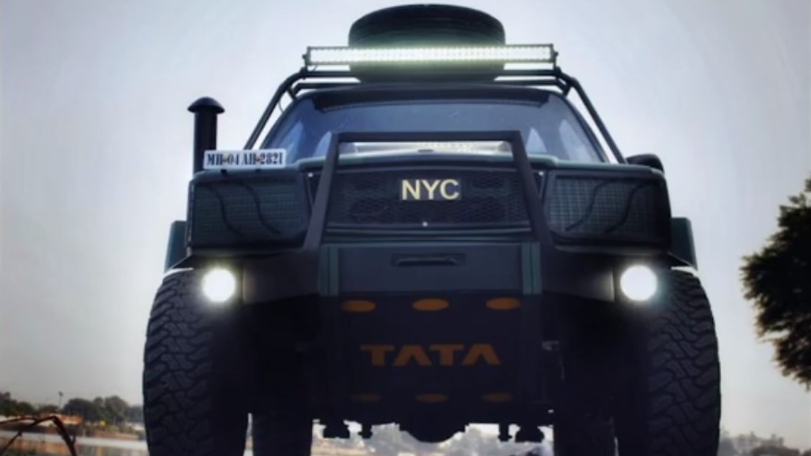 Customised Tata Sierra Looks Ready For The Jungle | Motoroids