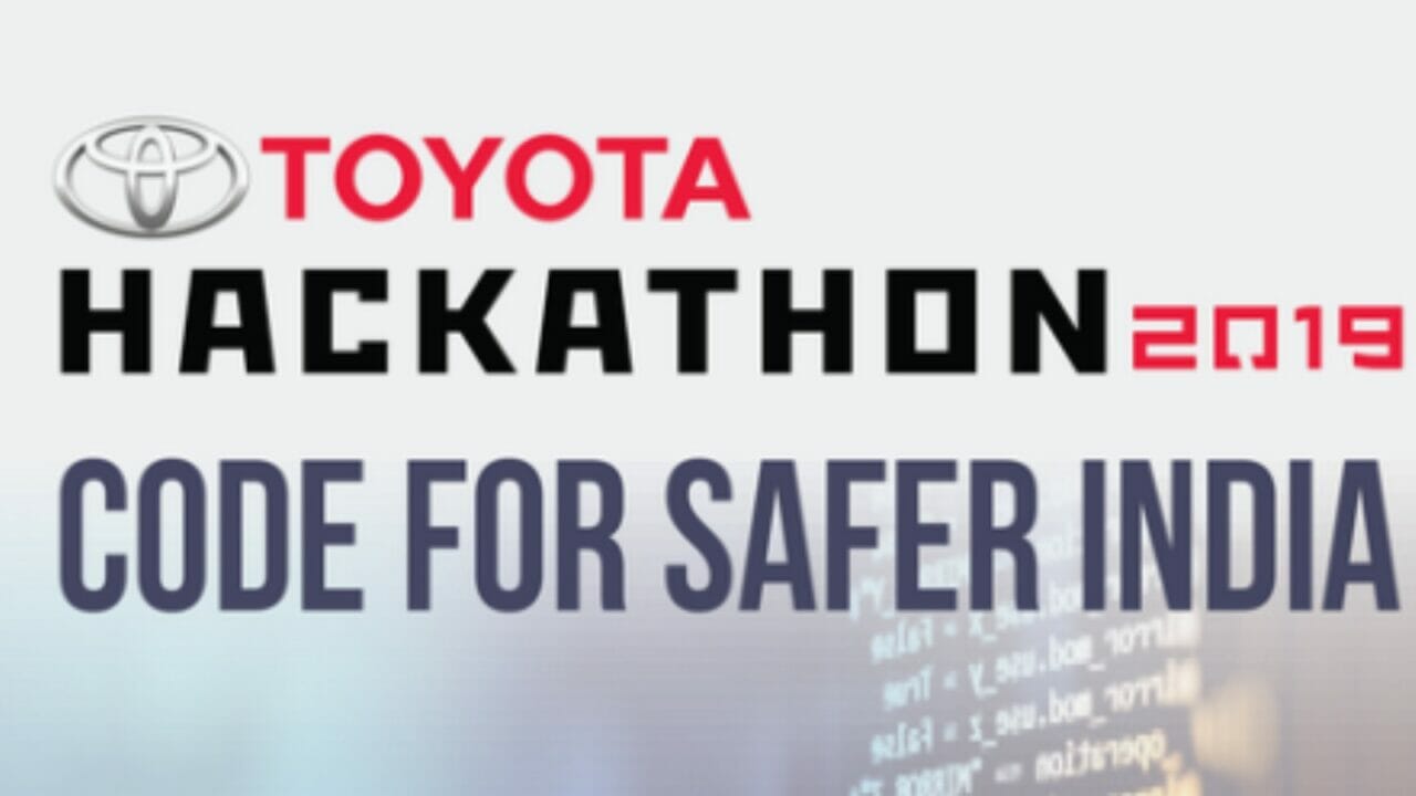 Second Edition Of Toyota Hackathon For Road Safety To Be Held In ...