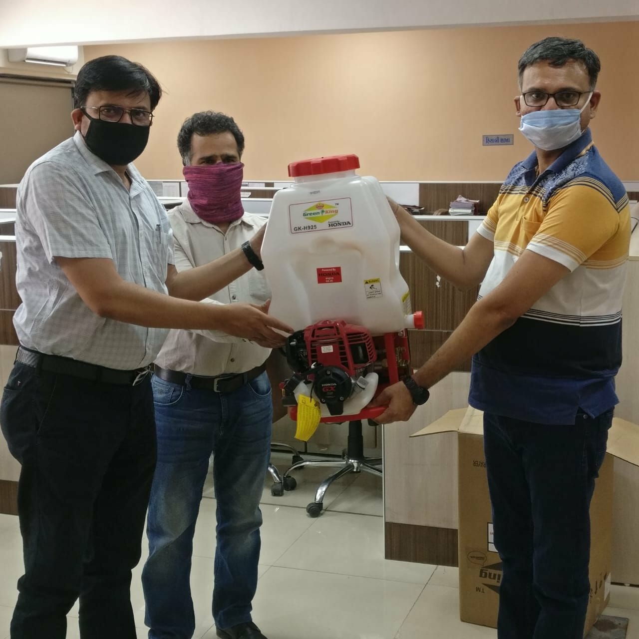 Honda India Foundation Extends Support With Backpack Sprayers And ...