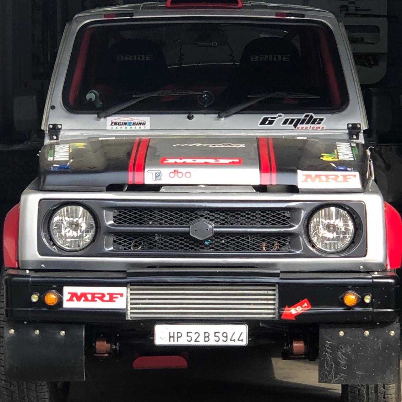 This Rally Spec Maruti Gypsy Is A Dirt Monster With An Engine Ready To Crank 400 hp Motoroids
