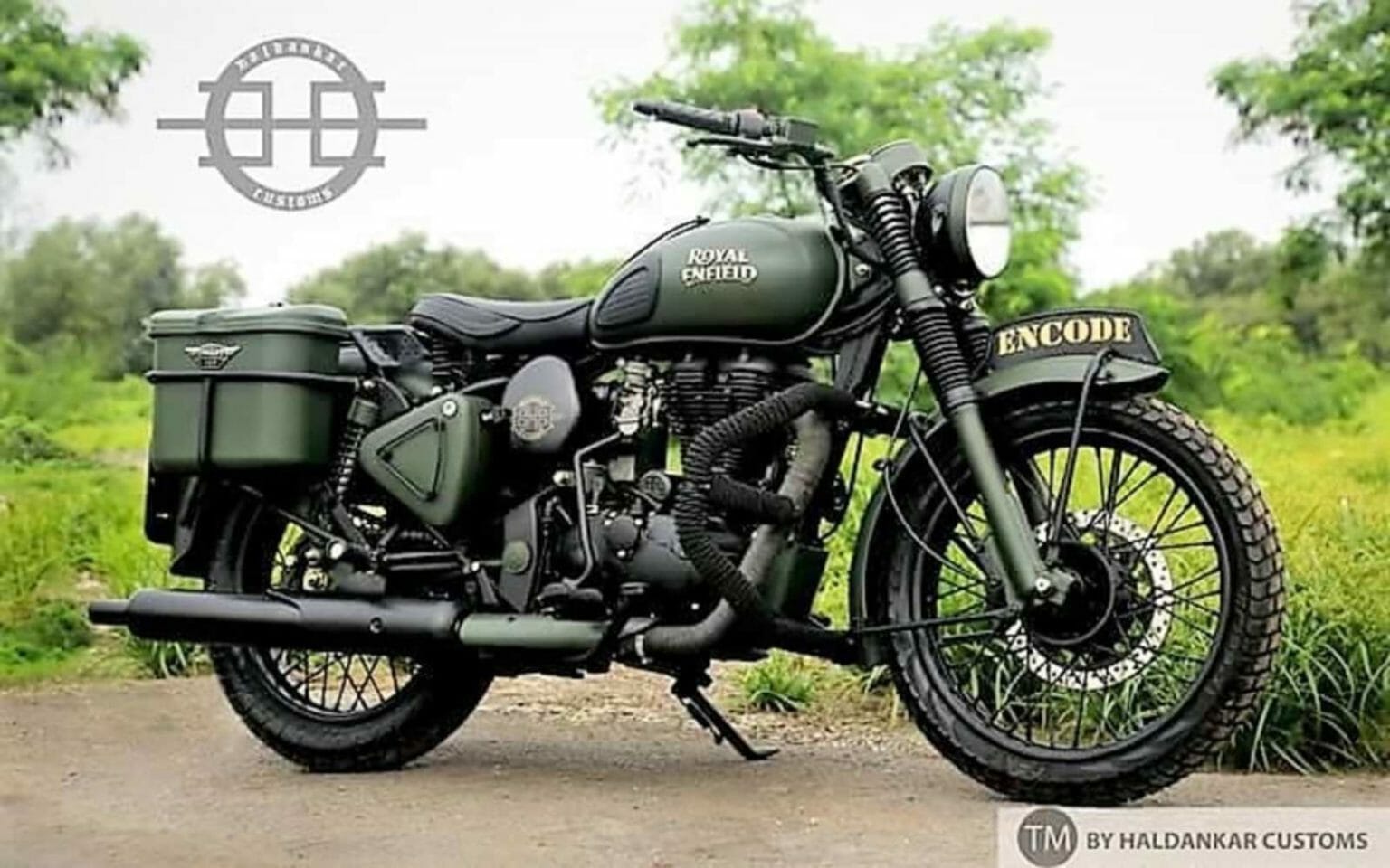 Royal Enfield Classic 350 From Haldankar Customs Reeks Of Vintage ...