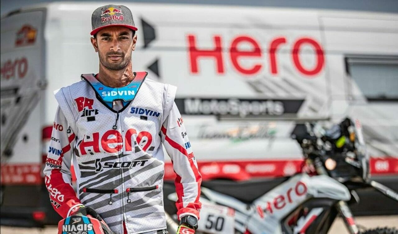 CS Santosh Out of Dakar Rally 2021 After Suffering a Huge Crash in ...