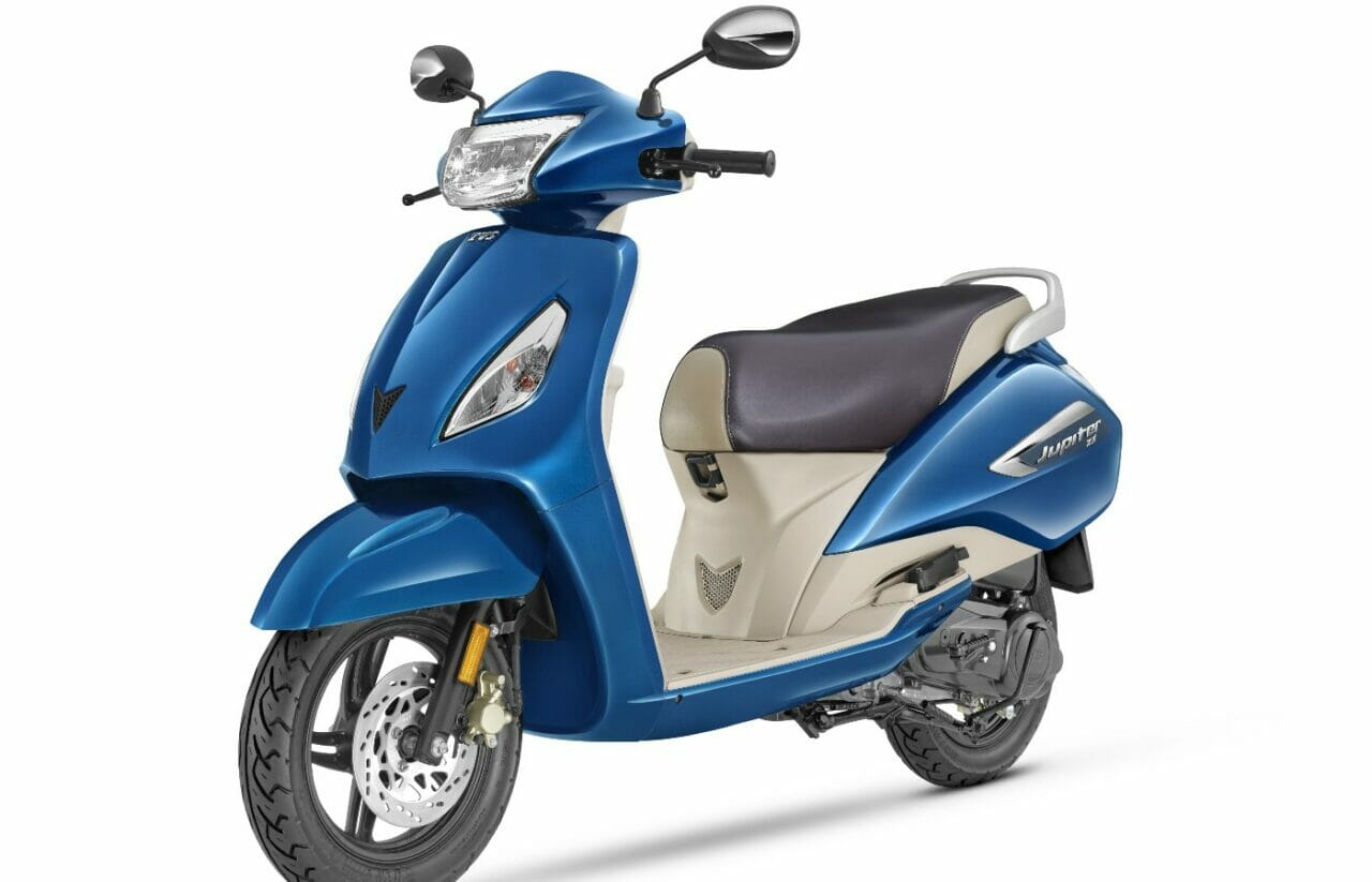 TVS Jupiter ZX Disc With New Fuel-Saving ‘intelliGO’ Technology ...