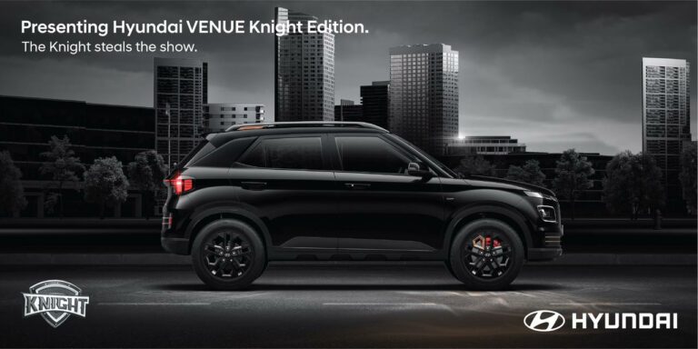 Unleash the Night: Hyundai Launches New Venue Knight Edition! | Motoroids