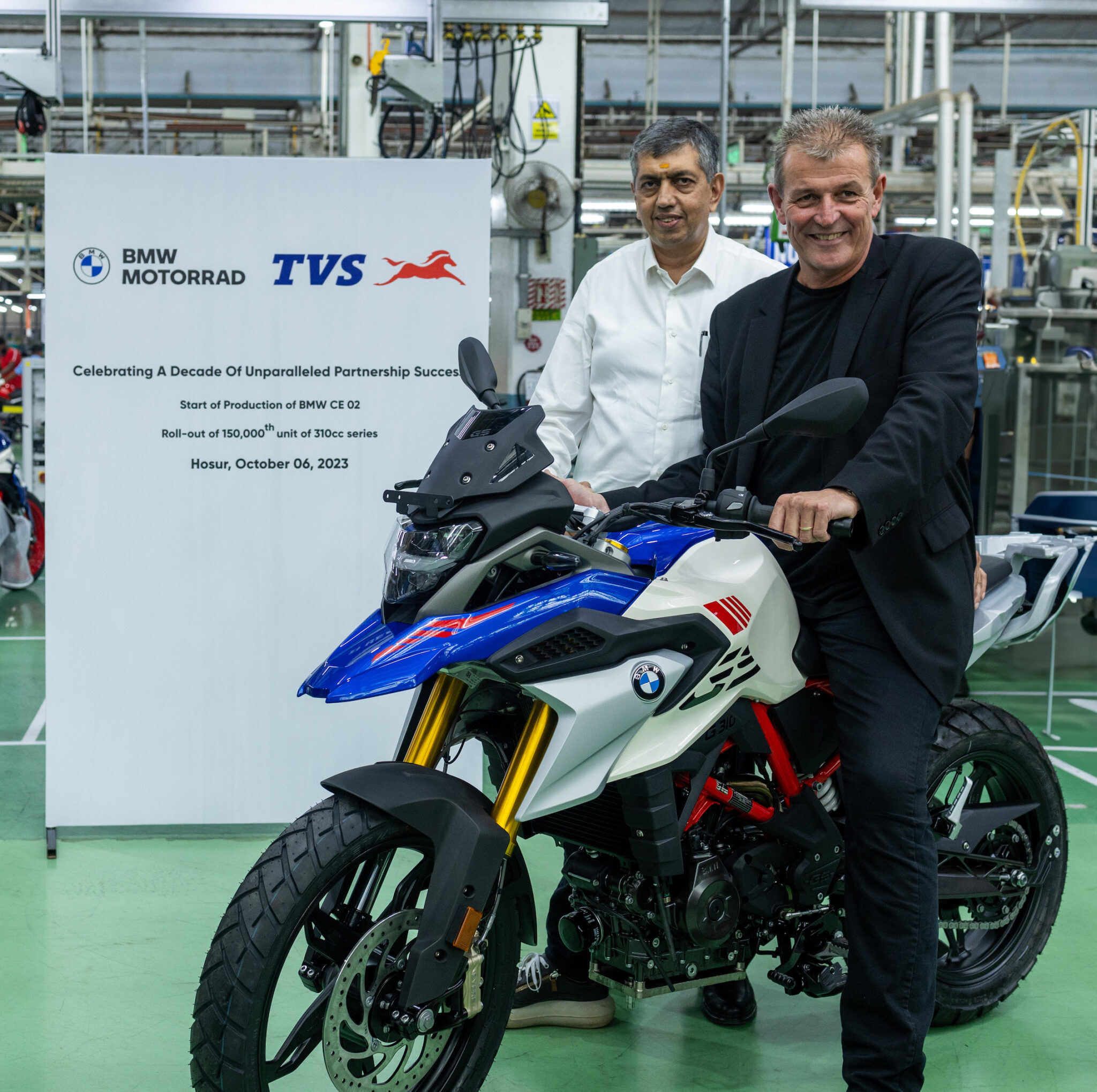 TVS Motor Company and BMW Motorrad: Celebrate A Decade of Success ...