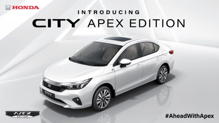 Honda City Apex Edition Launched – Limited Units Only | Motoroids