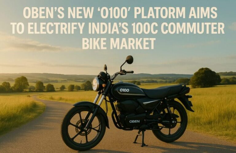 Oben Electric O100 Platform to Launch Affordable 100cc EV Bike | Motoroids