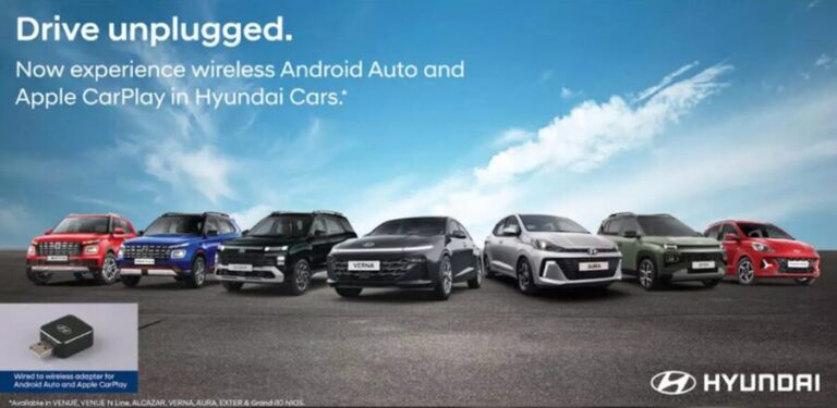 Hyundai upgrades in-car tech! 7 models now support wireless ...