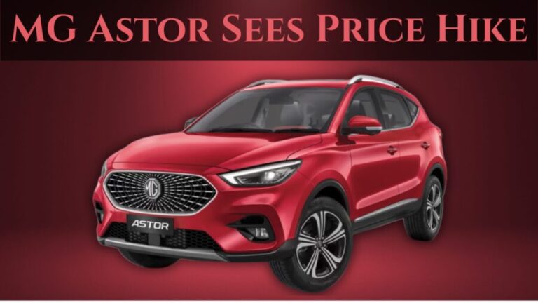 MG Astor Sees a Variant-Wise Hike — What Buyers Need to Know in 2025 ...