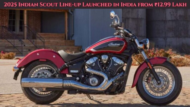 2025 Indian Scout Line-up Launched in India with Prices Starting from ...