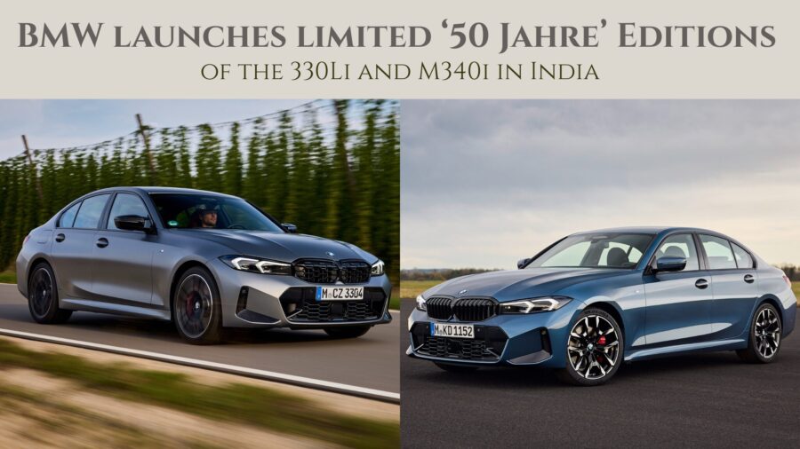 50 Years of BMW 3 Series: Limited ‘50 Jahre’ Editions of BMW 330Li and ...