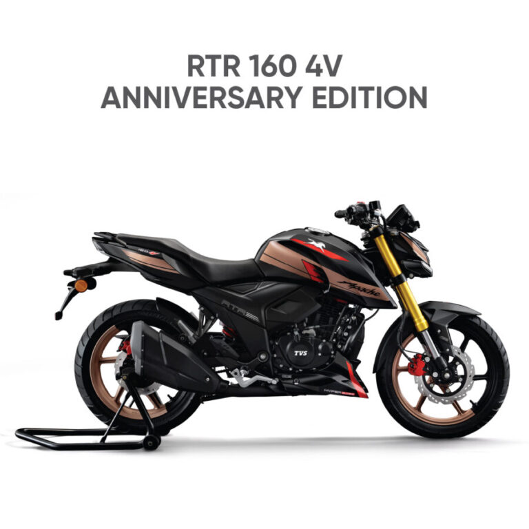 20 Years of Thrill: TVS Apache Marks Anniversary with Limited-Edition ...