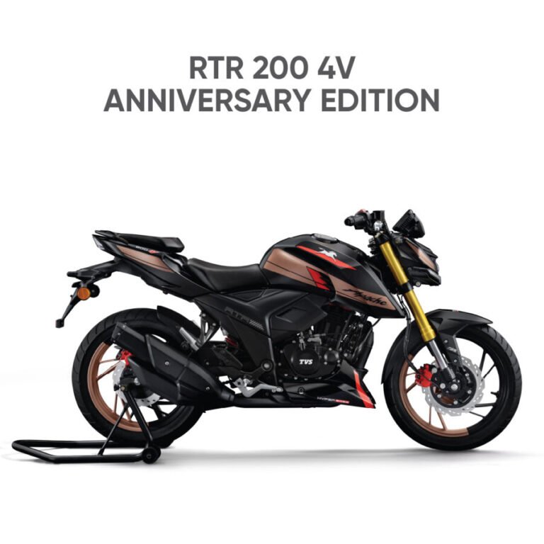 20 Years of Thrill: TVS Apache Marks Anniversary with Limited-Edition ...
