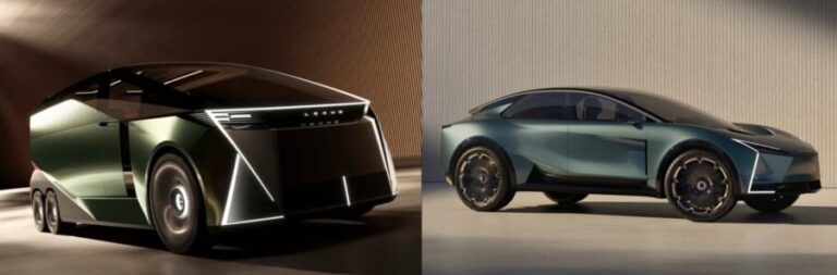 Lexus Stuns Japan Mobility Show 2025 with LS Concepts — A Six-Wheeled ...