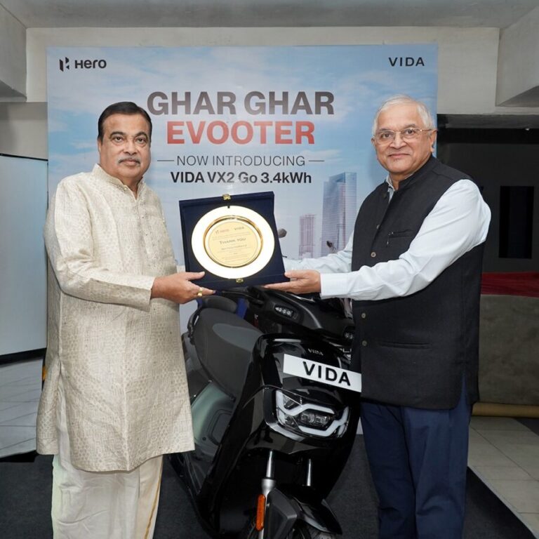 Hero VIDA VX2 Go 3.4 kWh Launched – 100km Range, Dual Batteries ...
