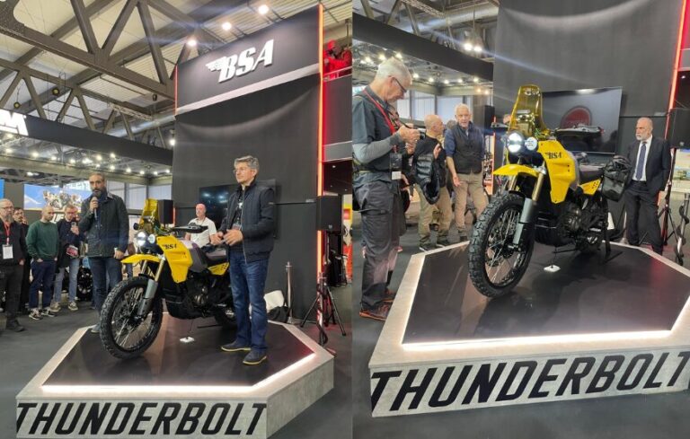BSA Thunderbolt Adventure Bike Revealed at EICMA 2025 – A Retro Legend ...